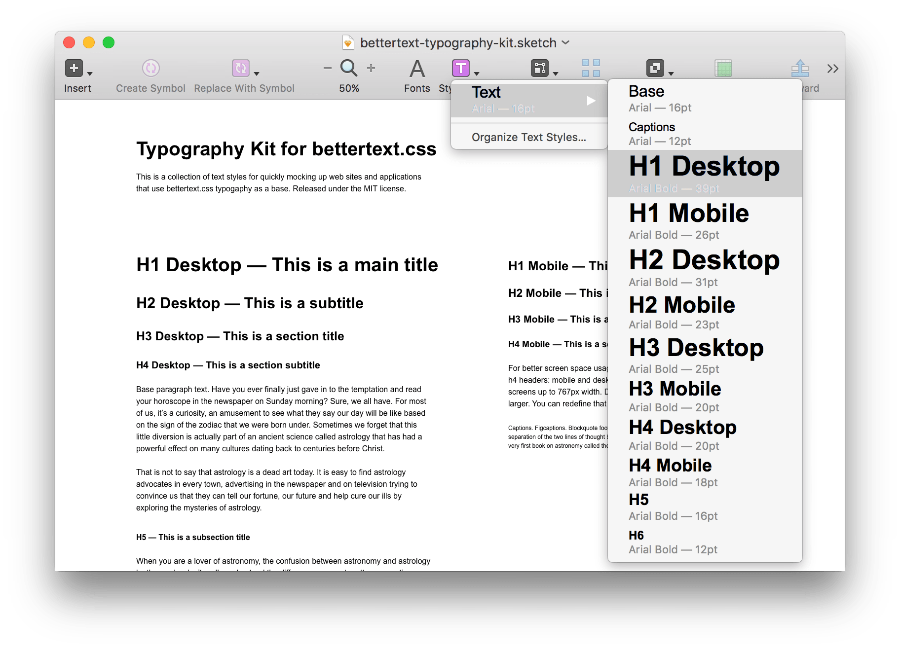  Bettertext css